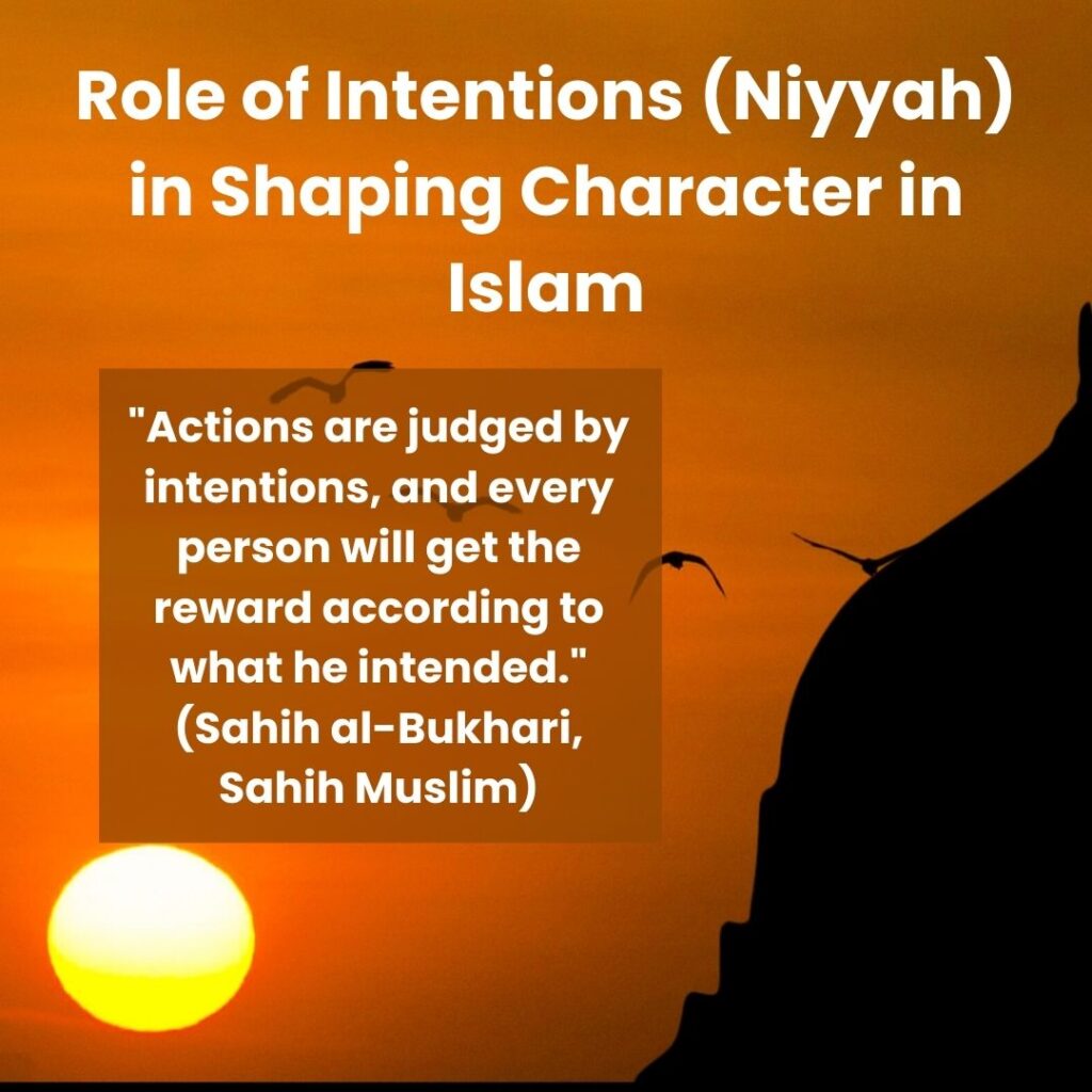 Intention in Islam - Saliha Online Academy